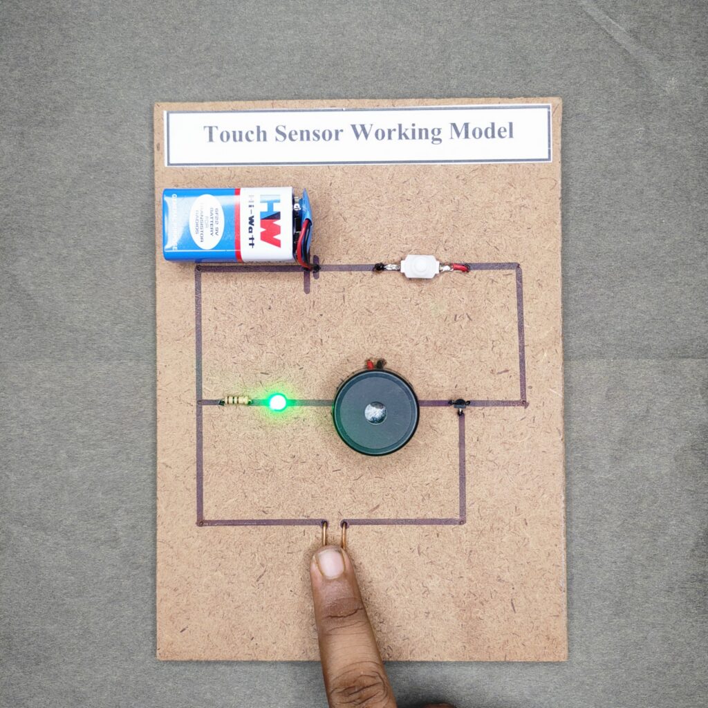 Touch Sensor Working Model – My Store