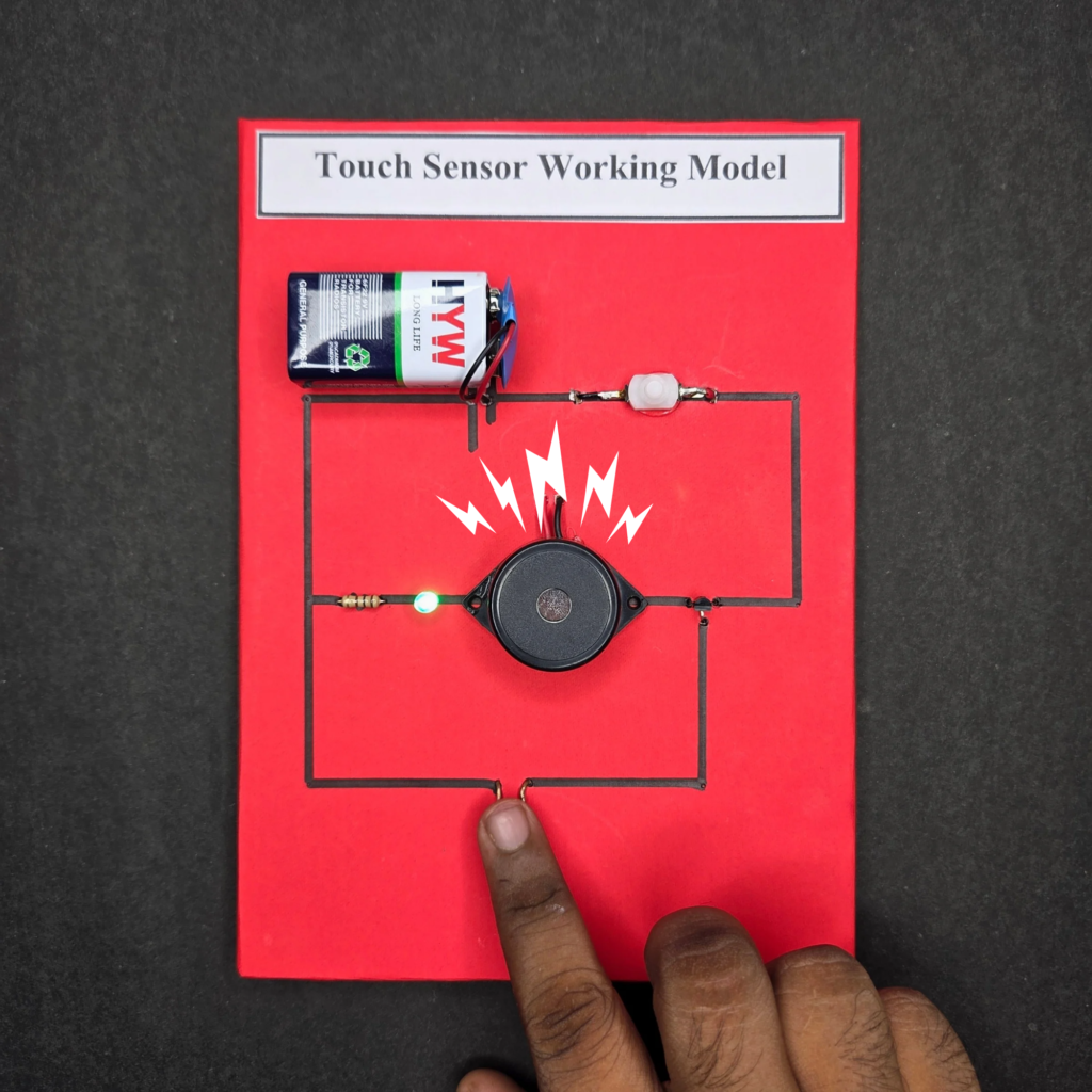 Touch Sensor Working Model - My Store