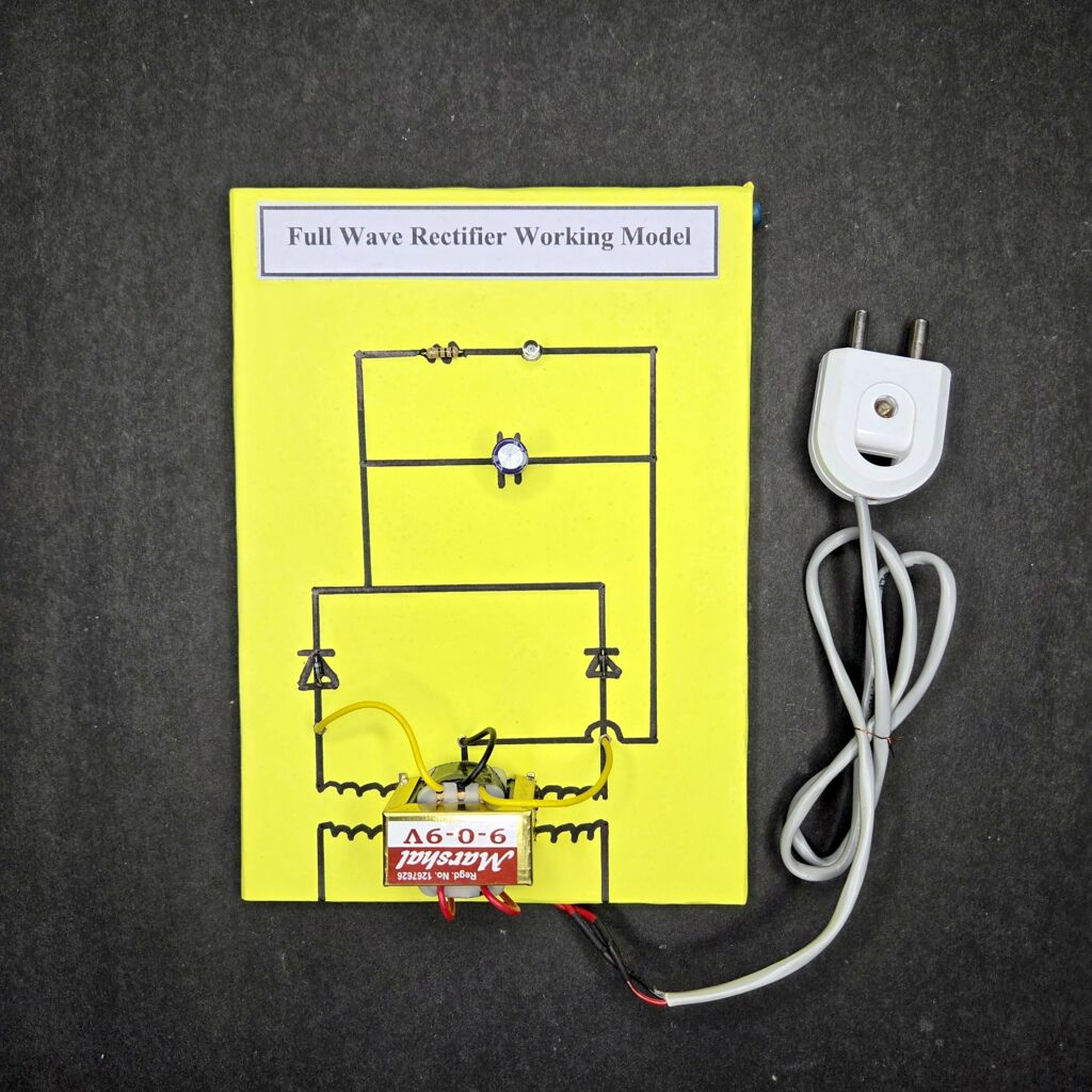 Full Wave Rectifier Working Model - My Store