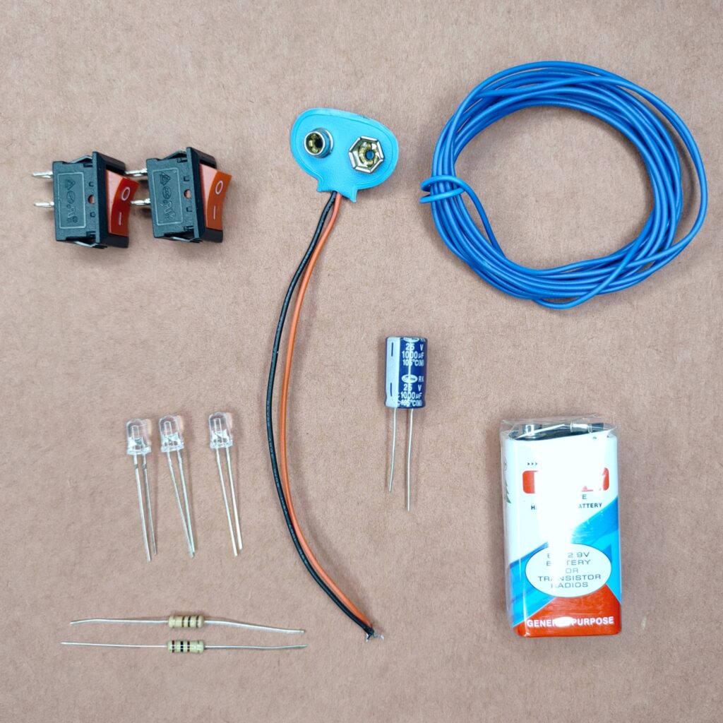 Charging and Discharging of Capacitor Project Kit - My Store